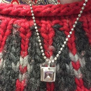 Baroni Designs | Jewelry | Sterling Amethyst Chain Pendant | Poshmark